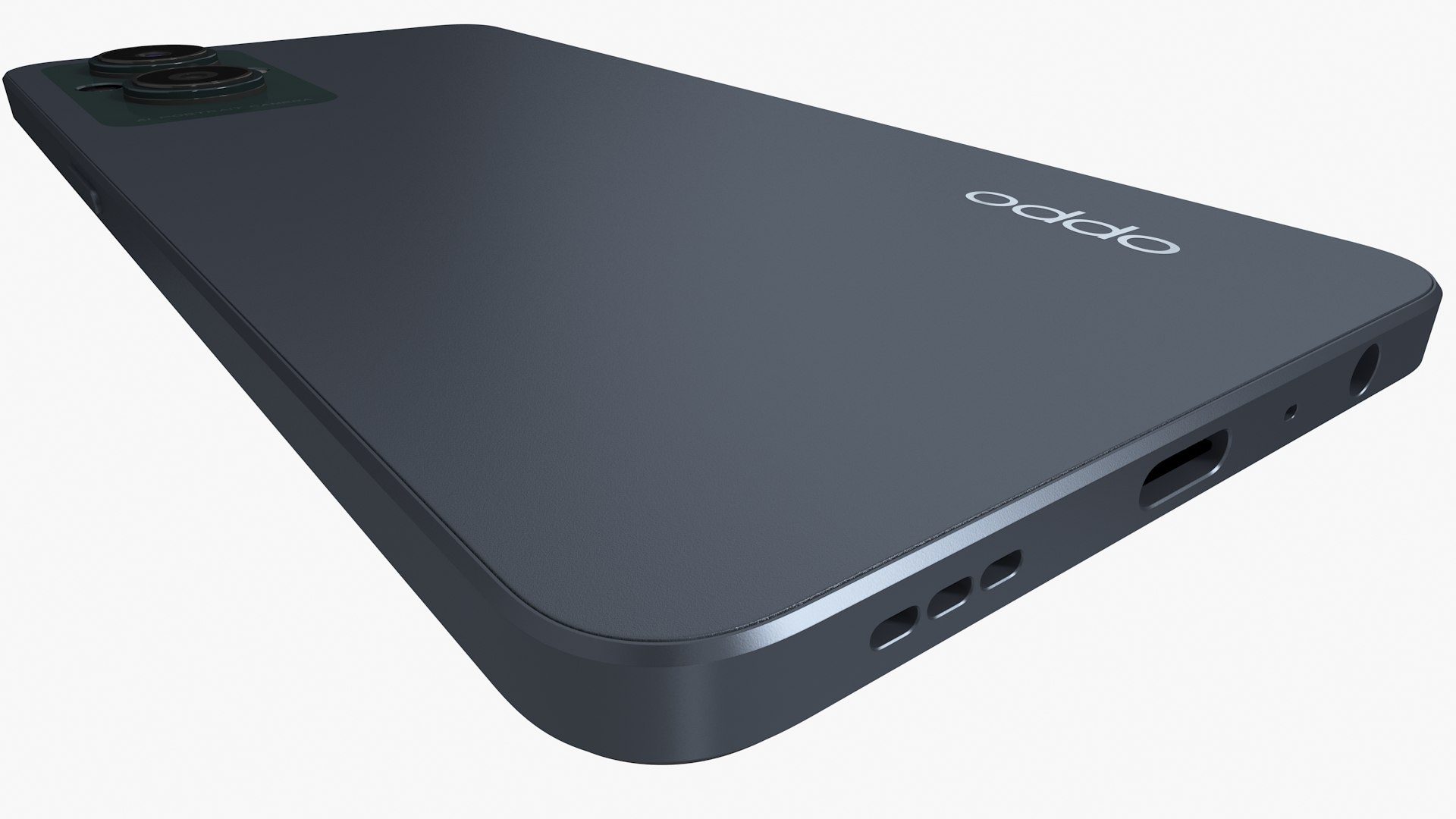 OPPO Reno 7-8 Lite 5G Black 3D Model - TurboSquid 1975754