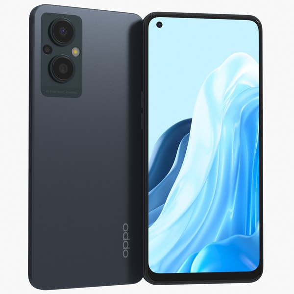 OPPO Reno 7-8 Lite 5G Black 3D model - TurboSquid 1975754