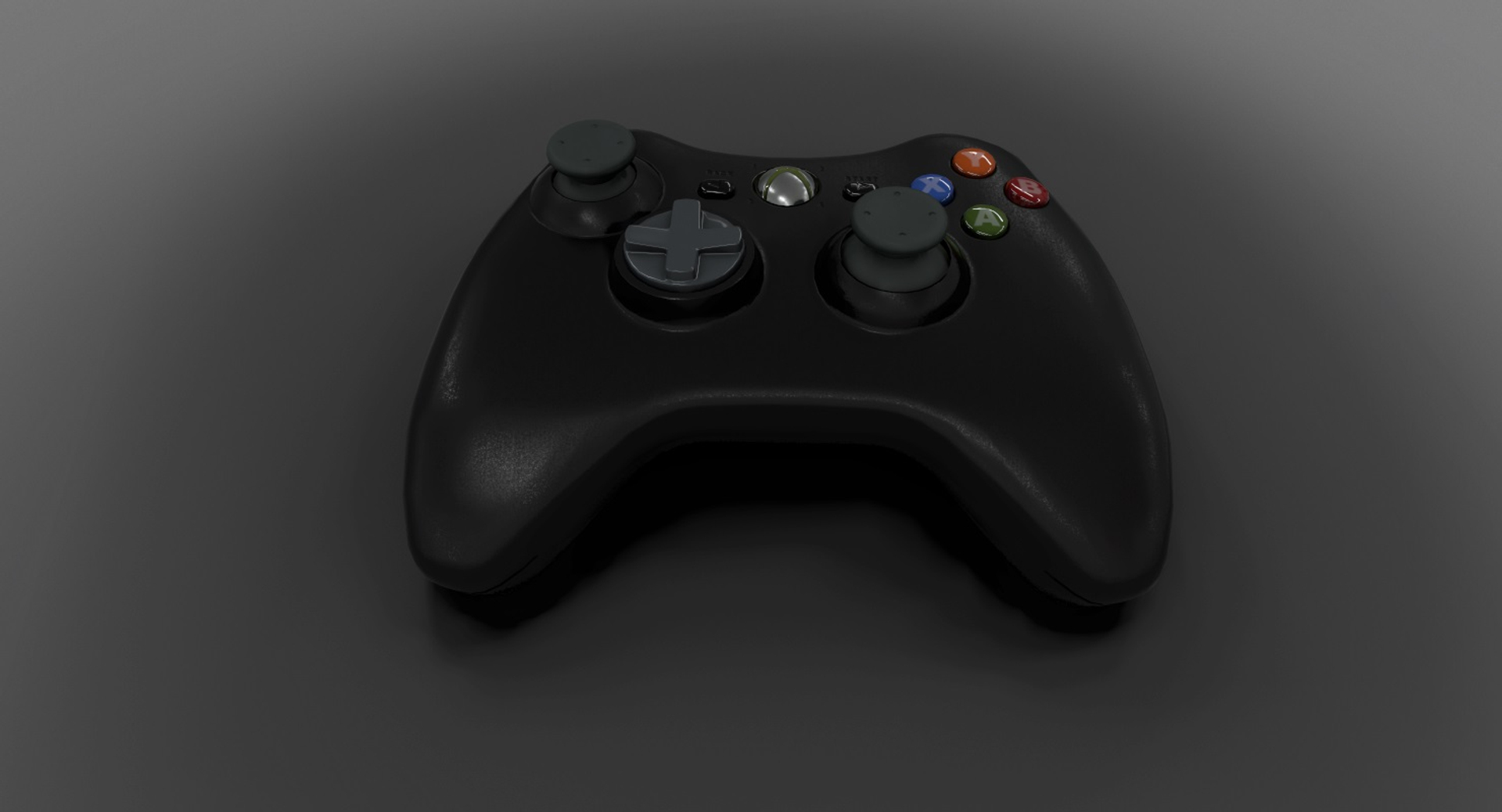 Xbox Controller Black Model - TurboSquid 1234968