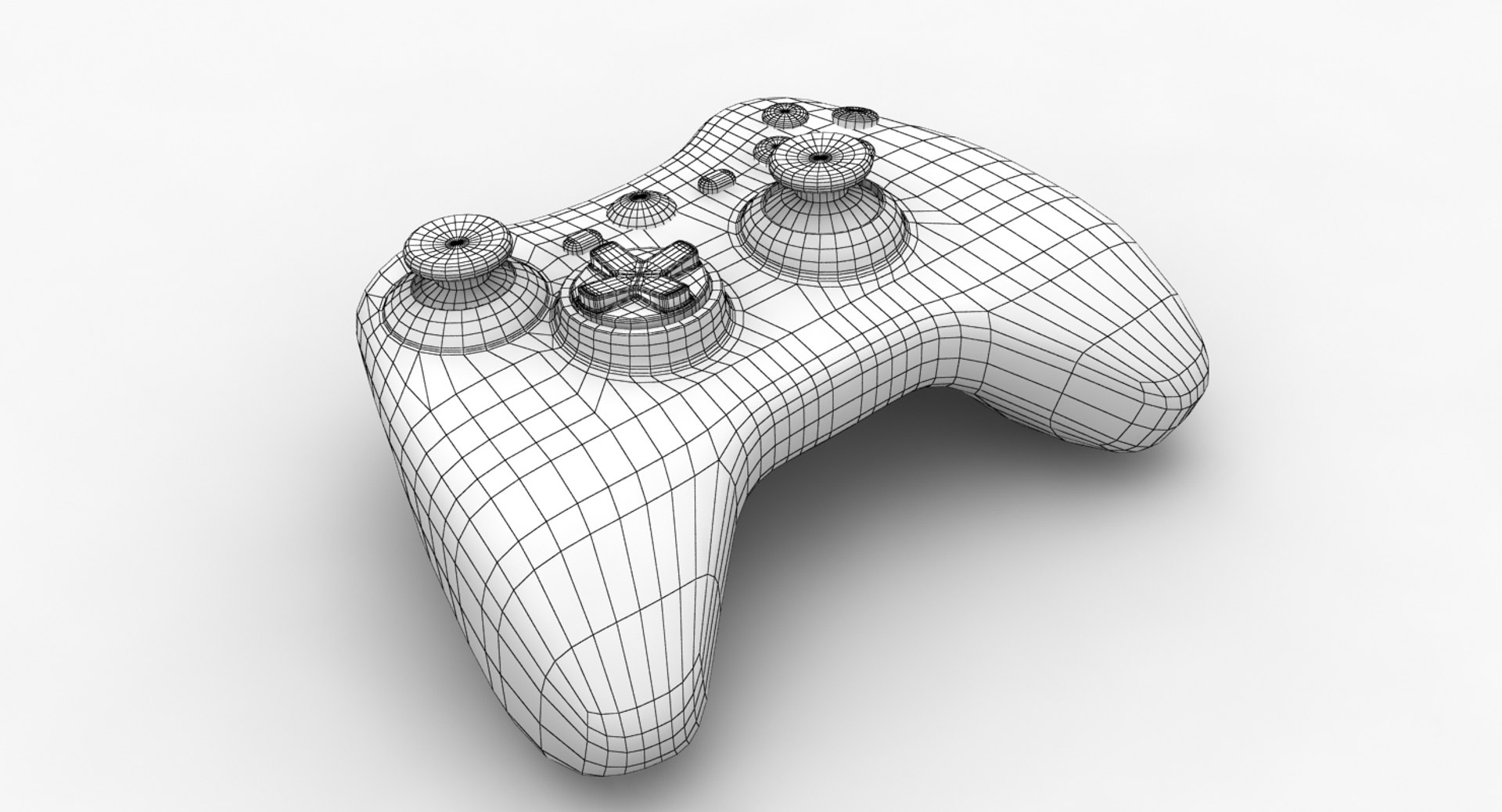 Xbox Controller Black Model - TurboSquid 1234968