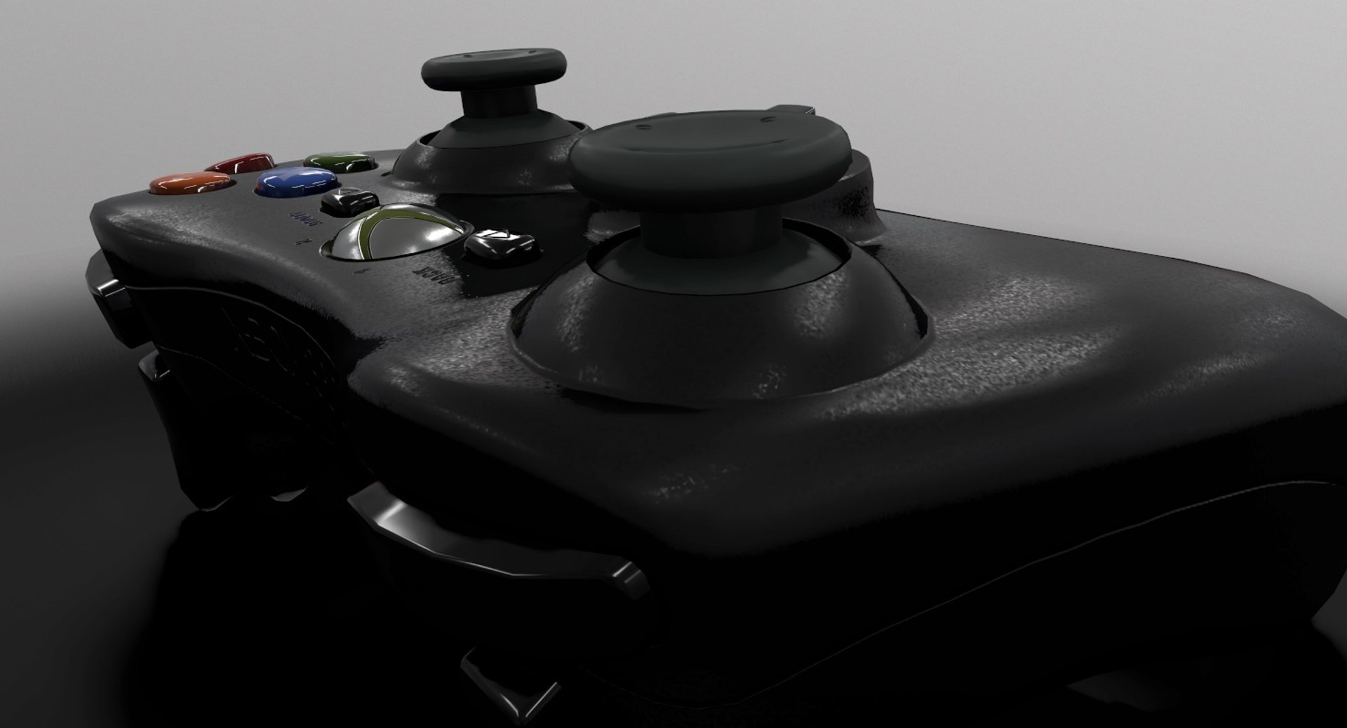 Xbox Controller Black Model - TurboSquid 1234968