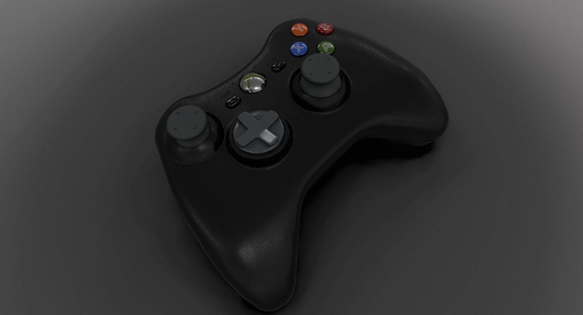 Xbox Controller Black Model - TurboSquid 1234968