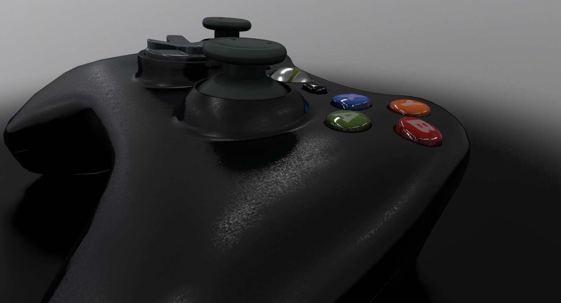 Xbox Controller Black Model - TurboSquid 1234968