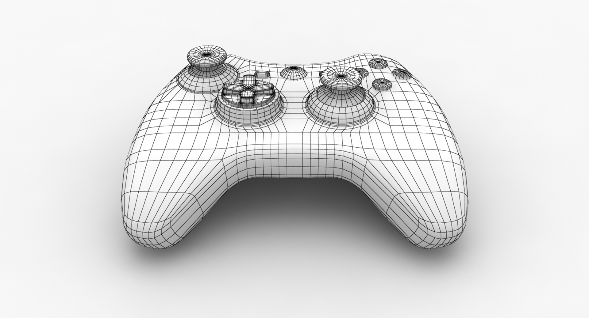 Xbox Controller Black Model - TurboSquid 1234968