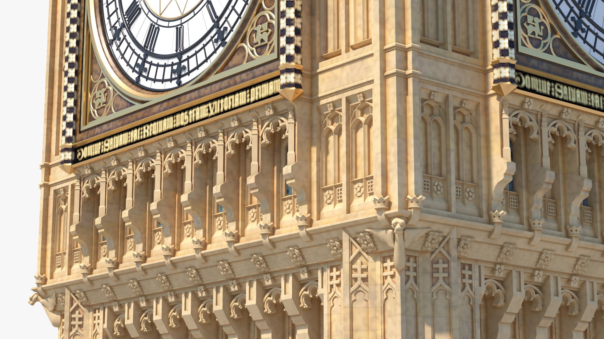 Big ben clock tower 3D - TurboSquid 1625137