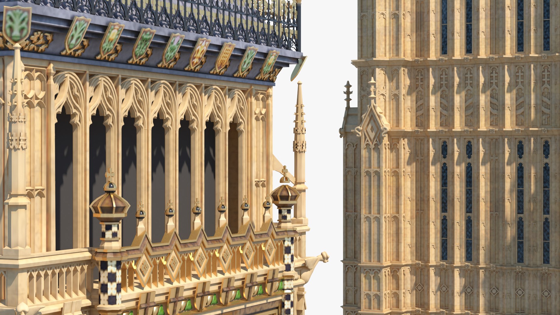 Big ben clock tower 3D - TurboSquid 1625137