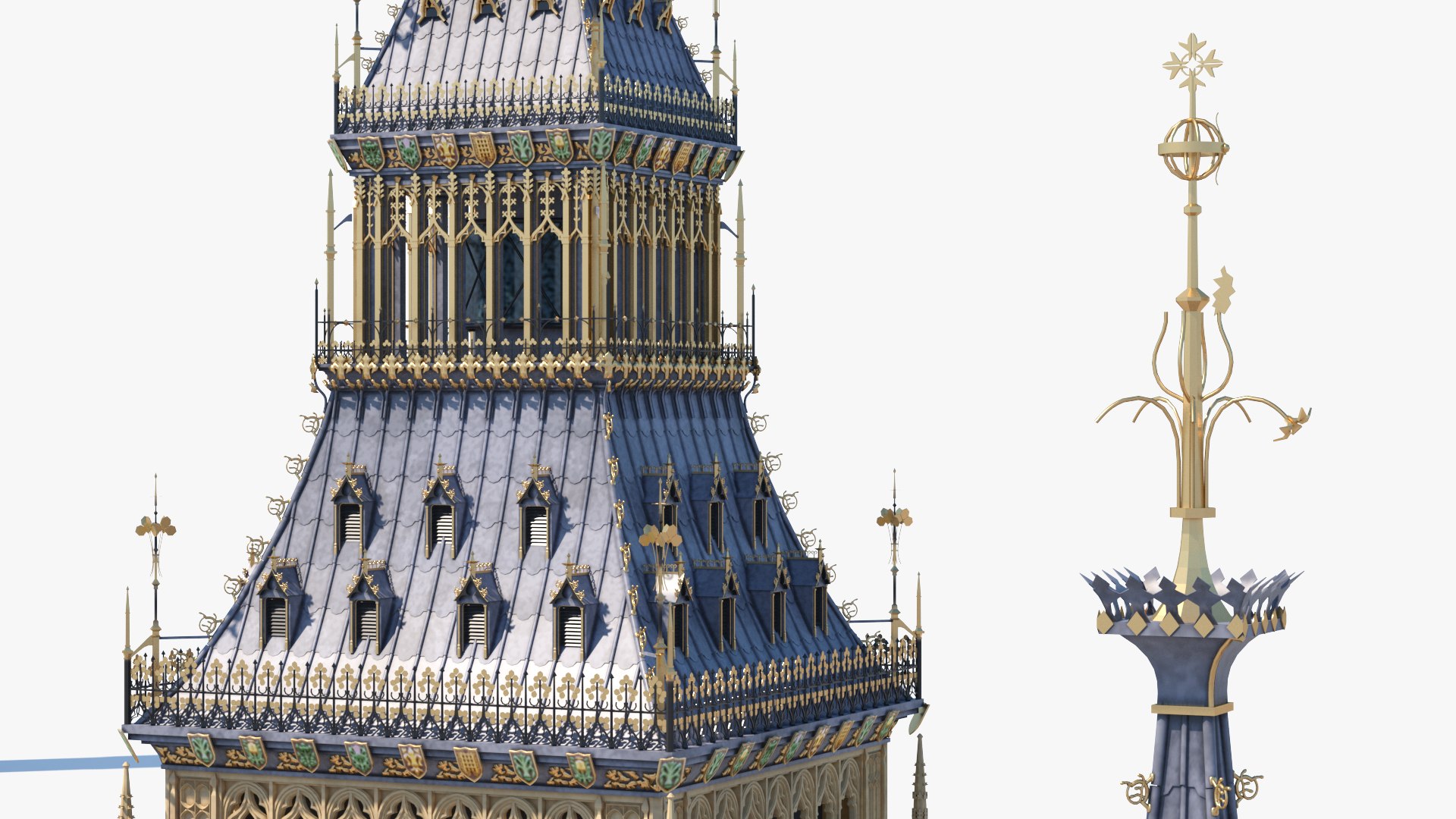 Big ben clock tower 3D - TurboSquid 1625137