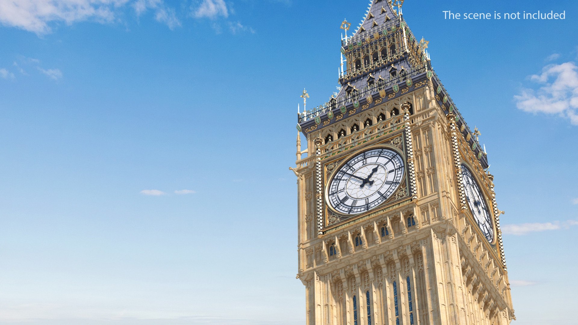 Big ben clock tower 3D - TurboSquid 1625137