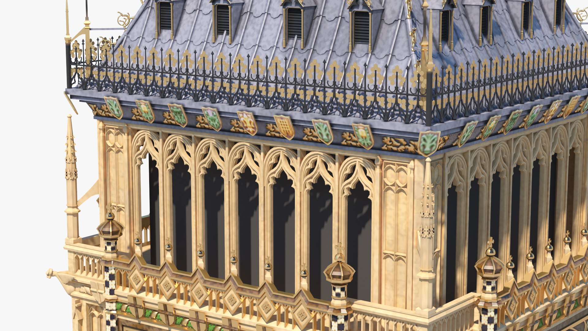 Big ben clock tower 3D - TurboSquid 1625137