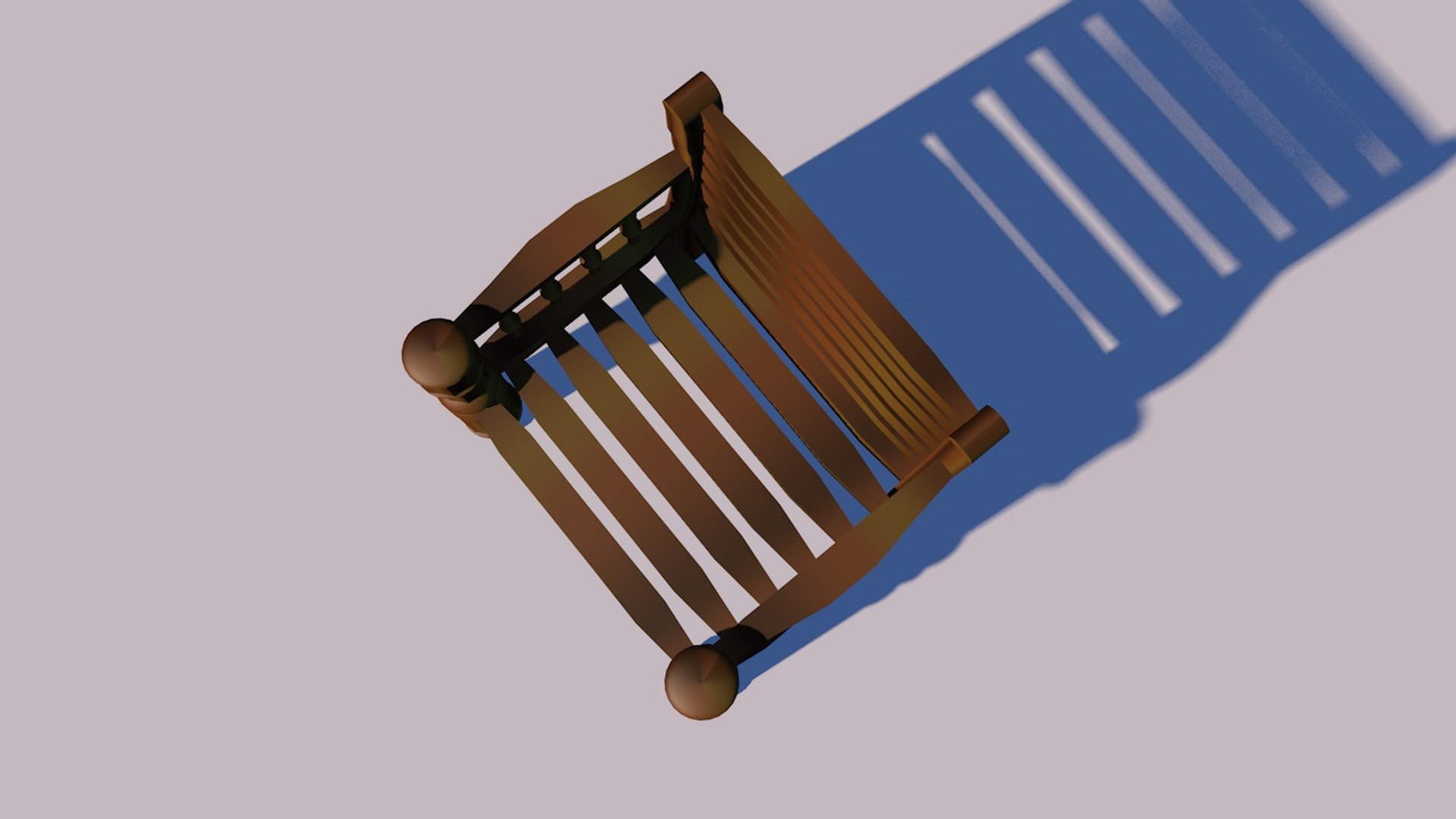 3D Beautiful Wood Chair - TurboSquid 1800923