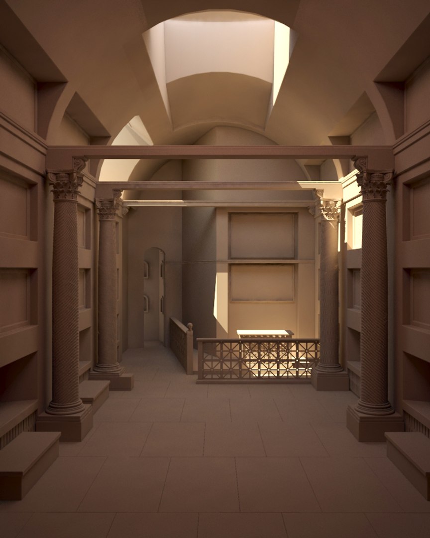 Cubicula Catacomb 3d Model