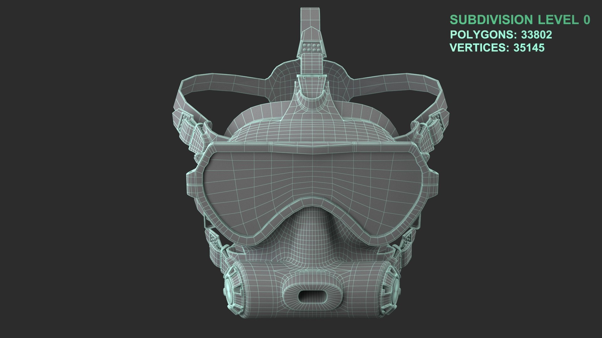 3D Model Scuba Mask - TurboSquid 2312432