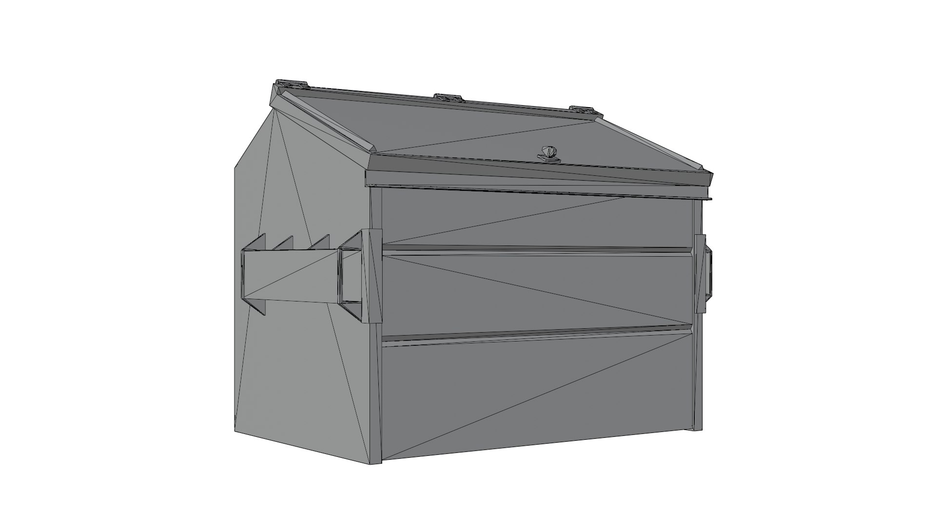3D Model Dumpsters Bins - TurboSquid 2289131