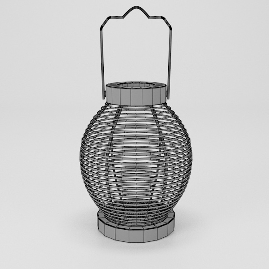 3d Model Lantern Modern
