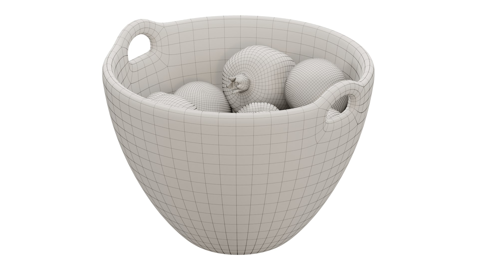 3D Model Ono Fruit Salad Bowl Set 05 - TurboSquid 1965475