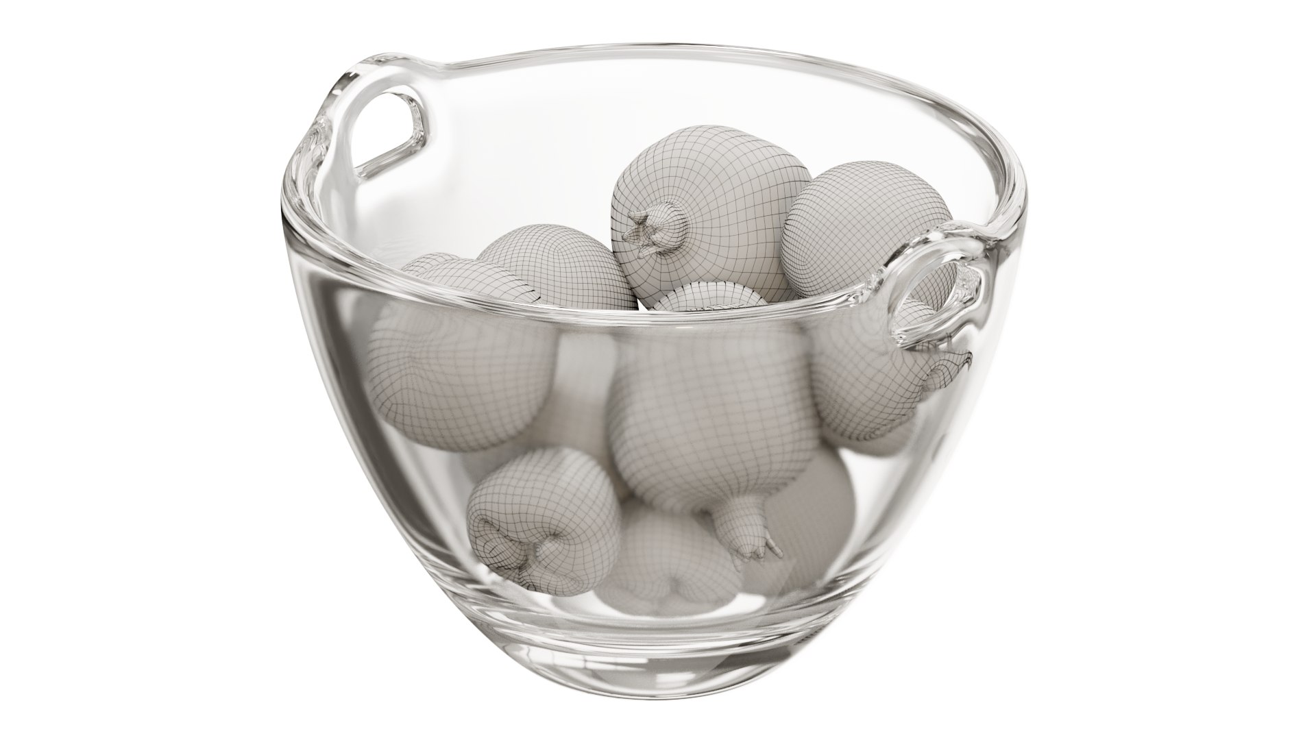 3D Model Ono Fruit Salad Bowl Set 05 - TurboSquid 1965475