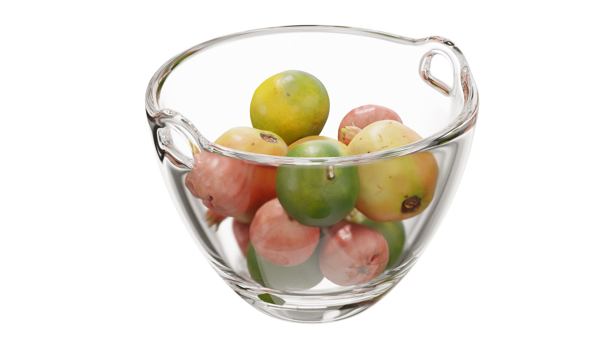 3D Model Ono Fruit Salad Bowl Set 05 - TurboSquid 1965475