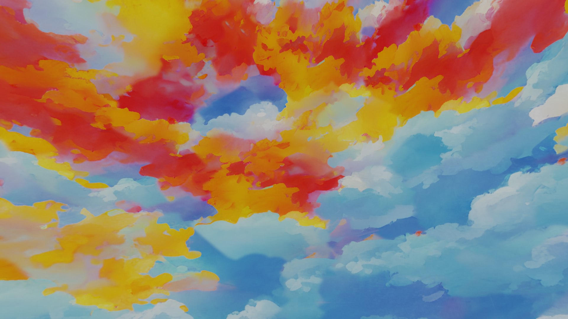 Fantasy Painted Clouds Skybox 3D model - TurboSquid 1992234