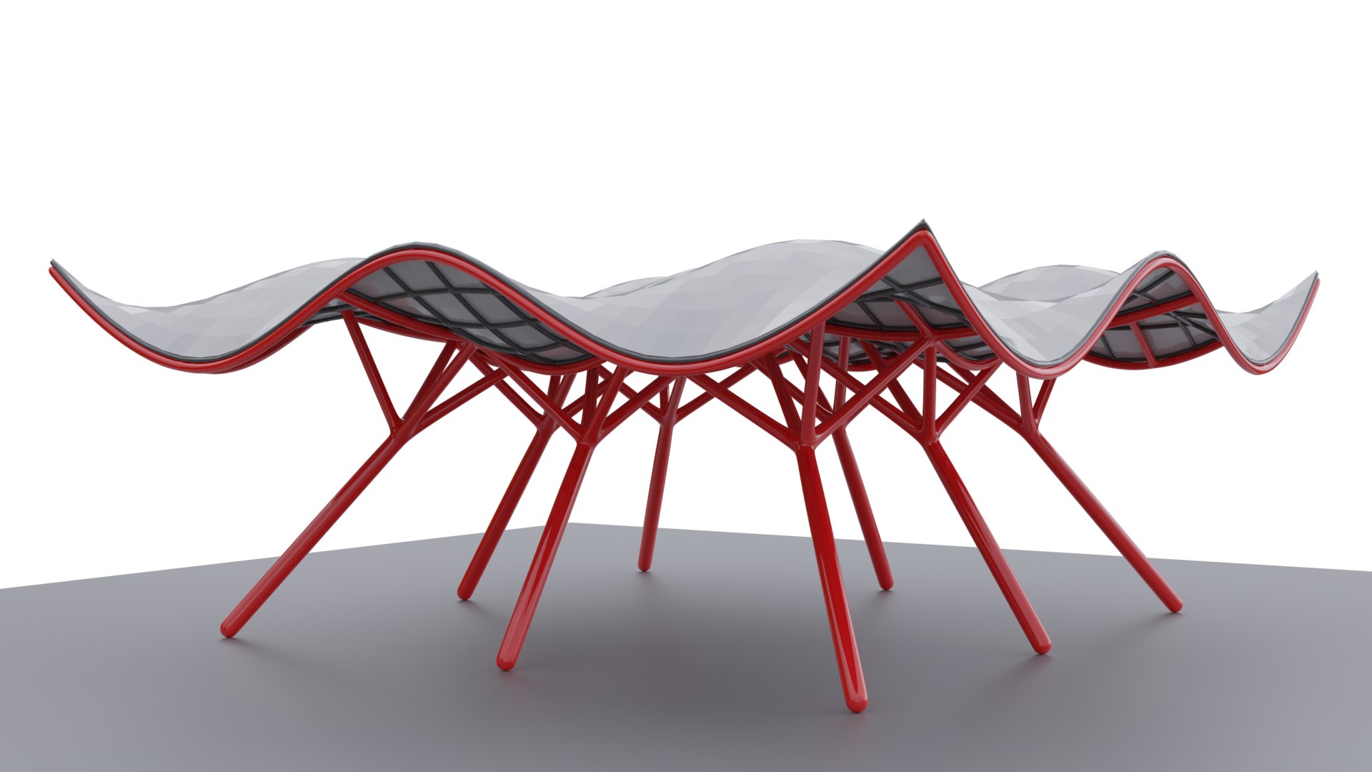 Tree Structure Pavilion 02 Smooth 3D - TurboSquid 2254715