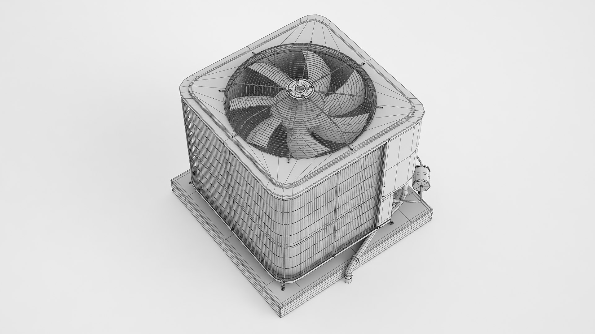 Air Conditioner Condenser 3D - TurboSquid 1565075