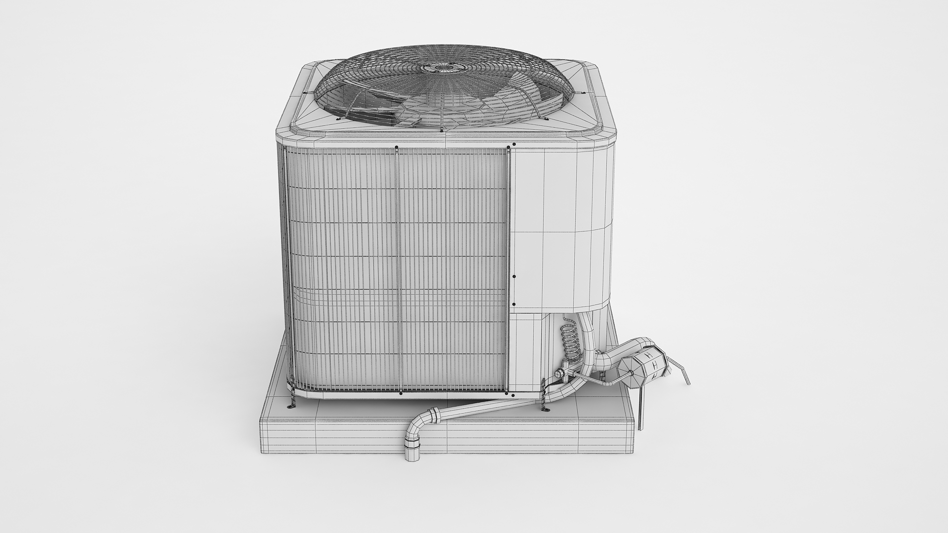 Air Conditioner Condenser 3D - TurboSquid 1565075