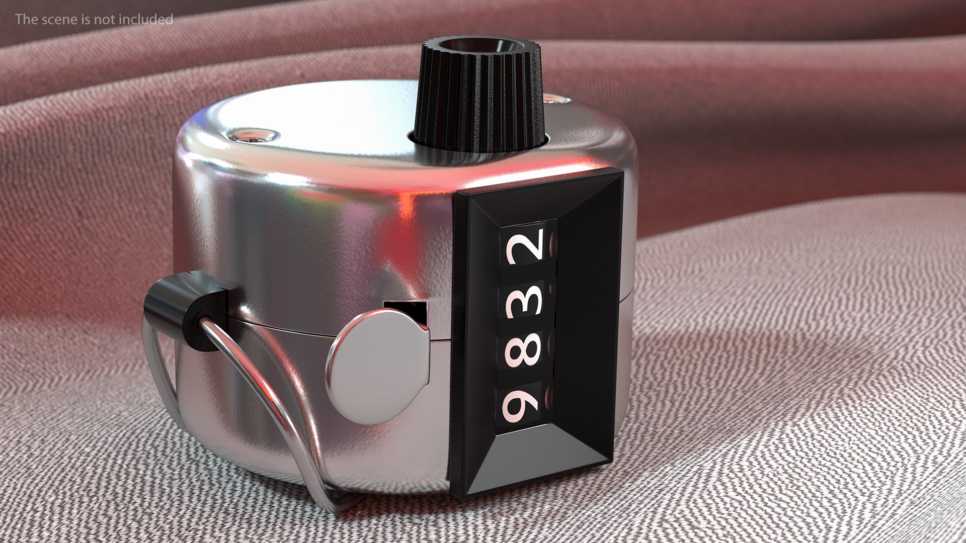 Mechanical handheld tally counter 3D model - TurboSquid 1595958