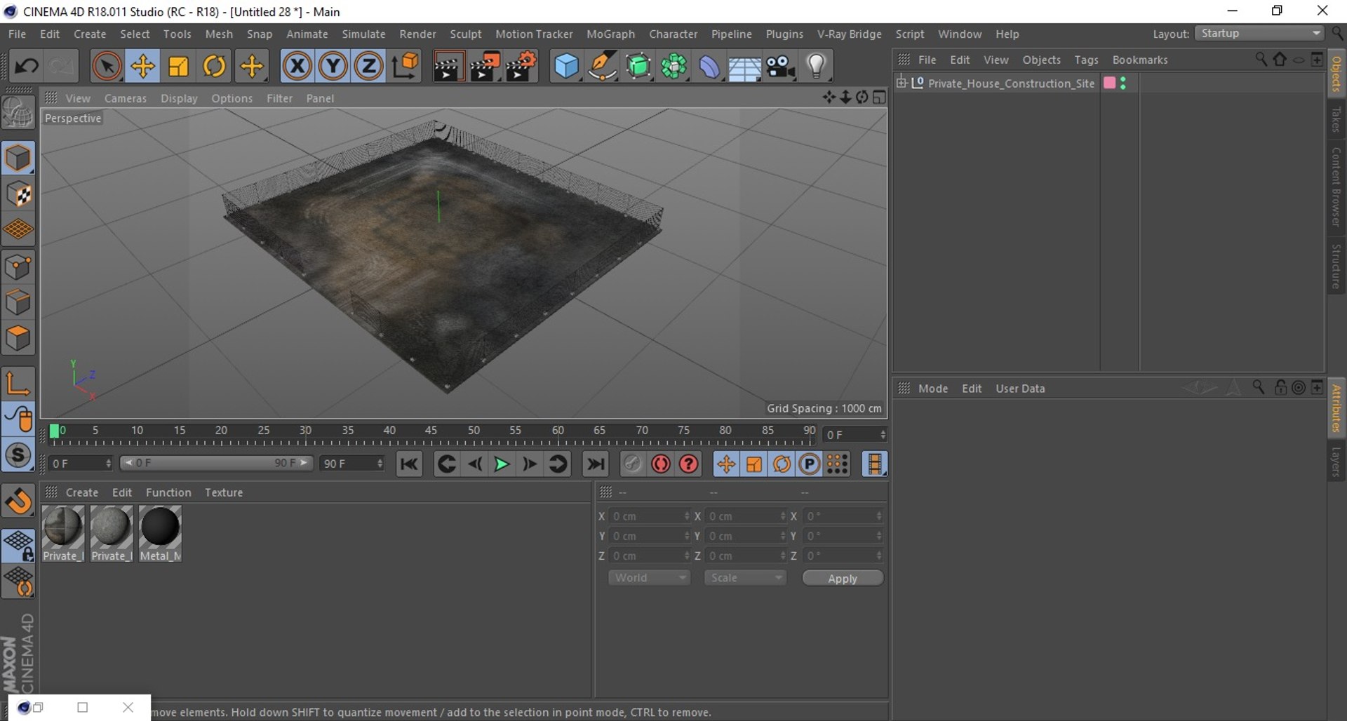 3D Private House Construction Site - TurboSquid 2267898