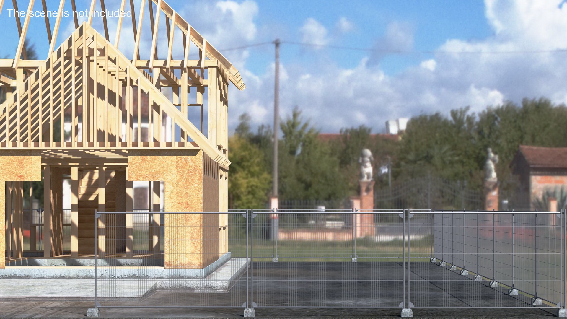 3D Private House Construction Site - TurboSquid 2267898