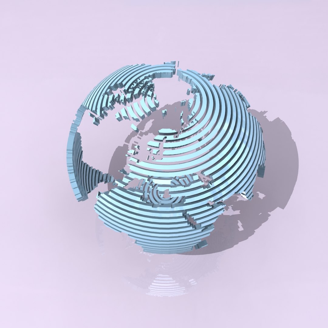3ds Max Planet Earth