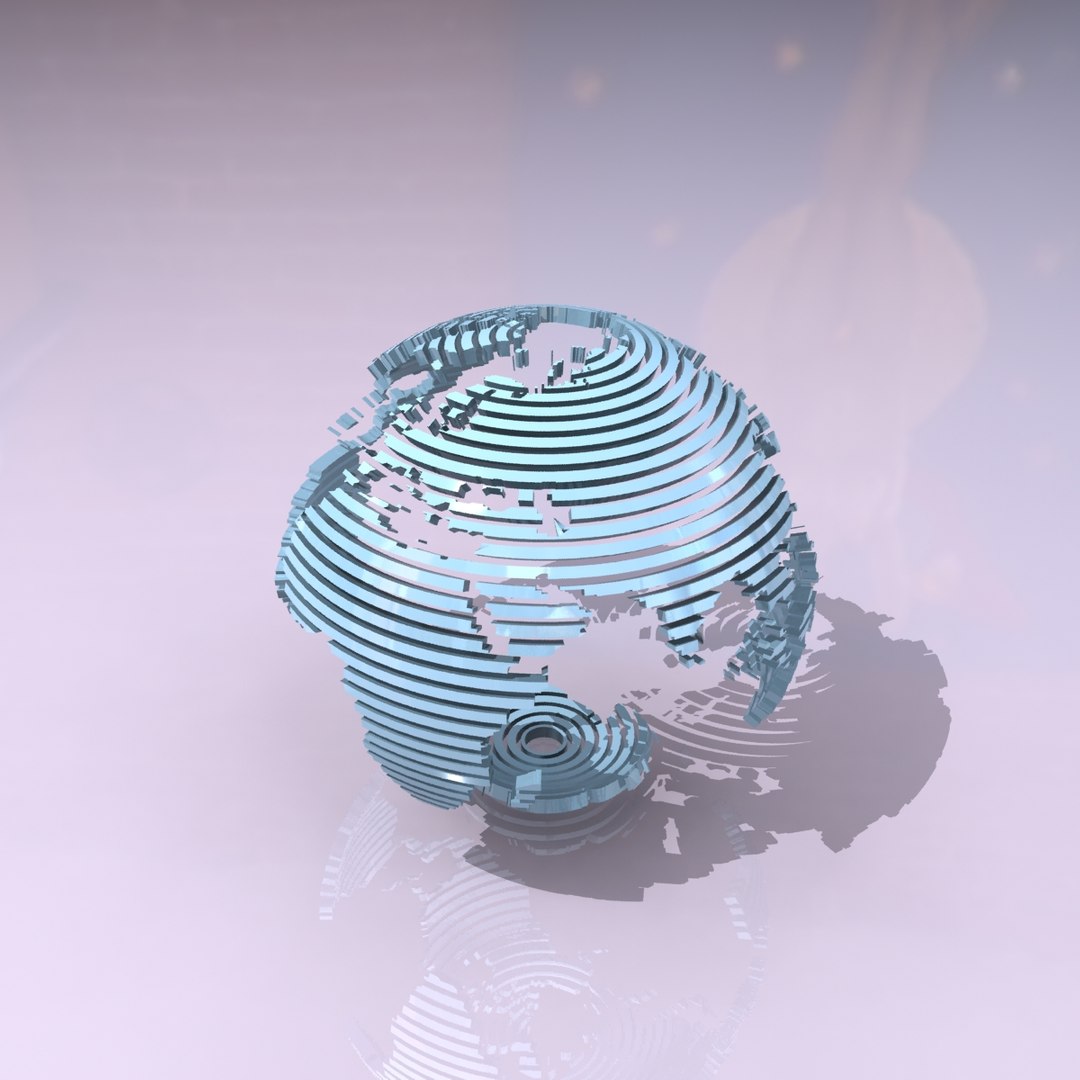 3ds Max Planet Earth