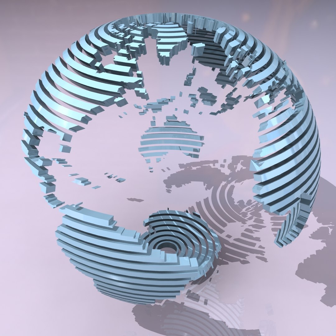 3ds Max Planet Earth