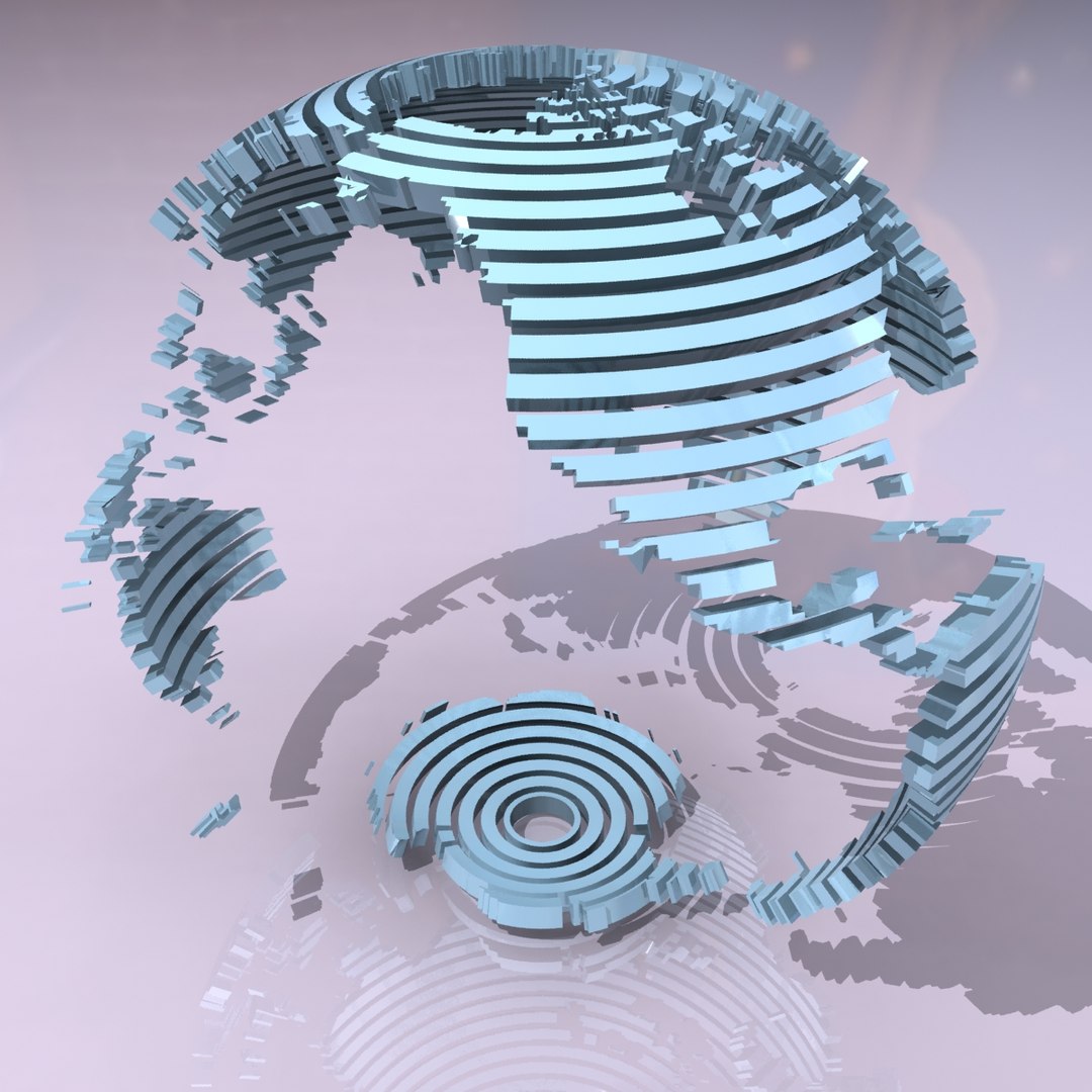 3ds Max Planet Earth