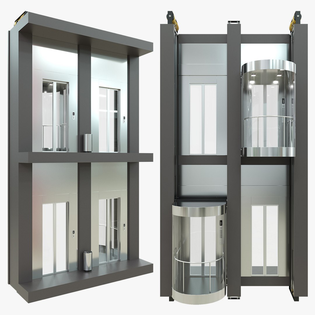 Elevator 3D Model - TurboSquid 2191231