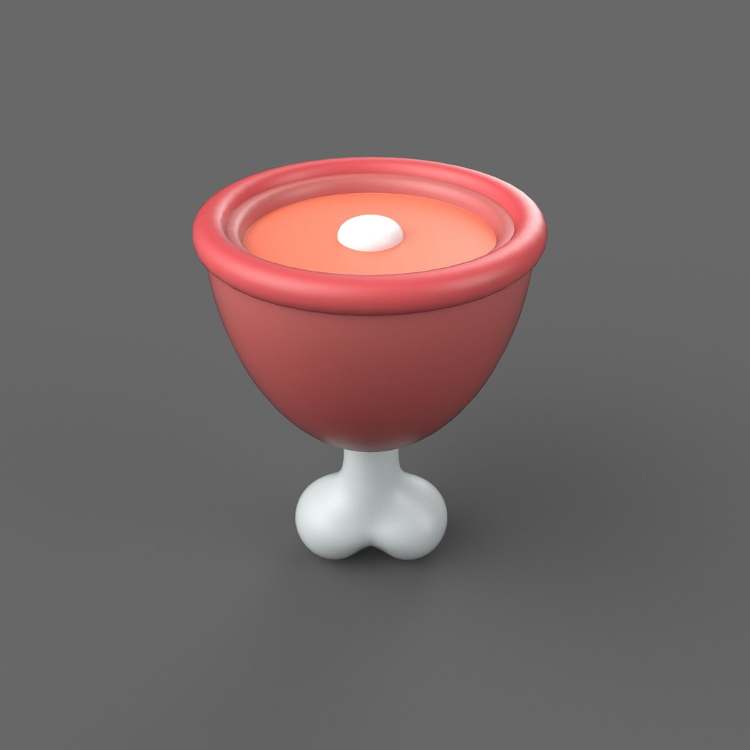 3D Model Cartoon Ham - TurboSquid 1957036