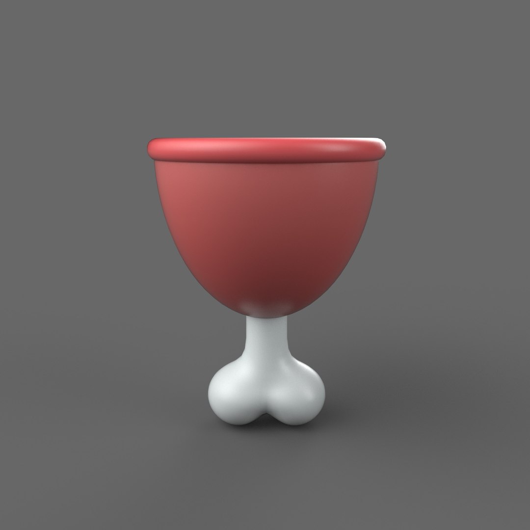 3D Model Cartoon Ham - TurboSquid 1957036