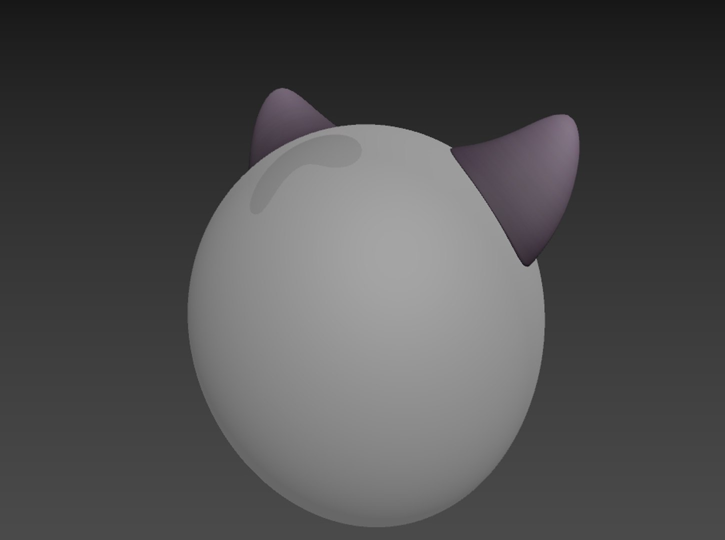 Cat Ears 3D Model - TurboSquid 1514251