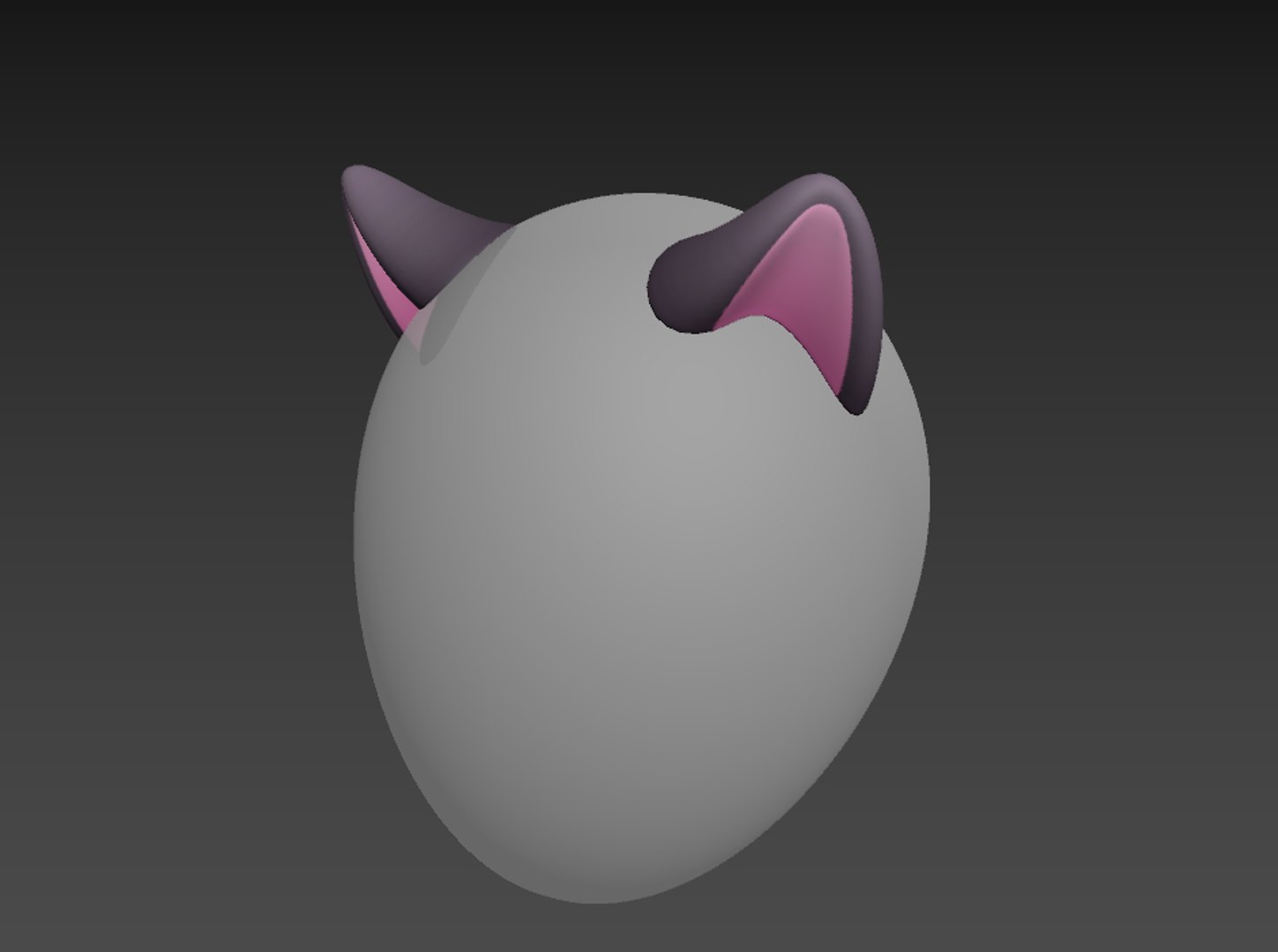 Cat Ears 3D Model - TurboSquid 1514251