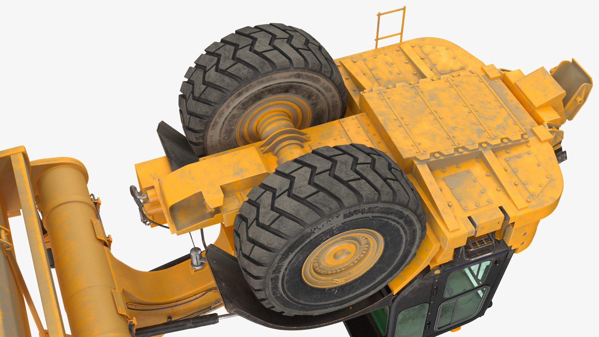 Wheeled Tractor Scraper Dirt 3D - TurboSquid 1924357