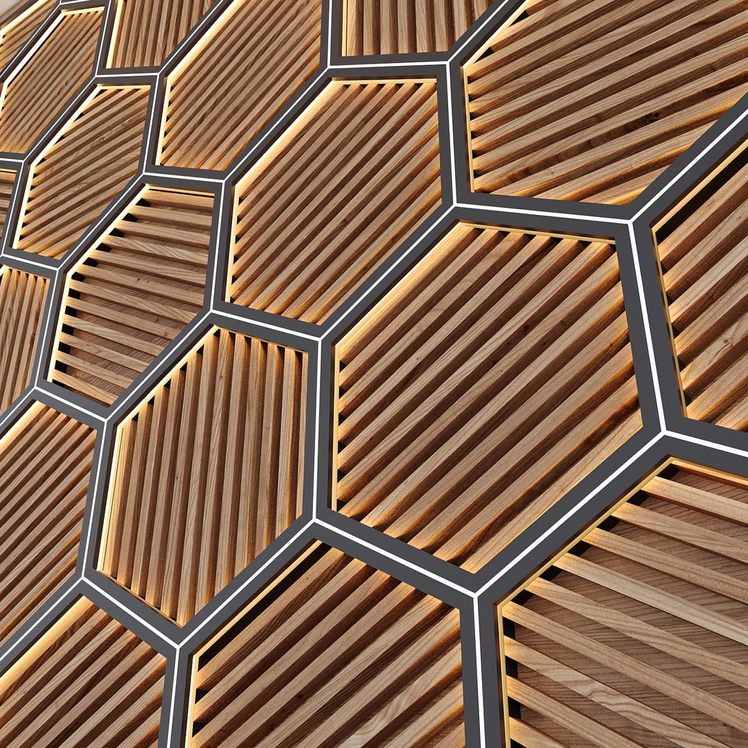 3D 3D Wood Panels 2 - TurboSquid 1908570