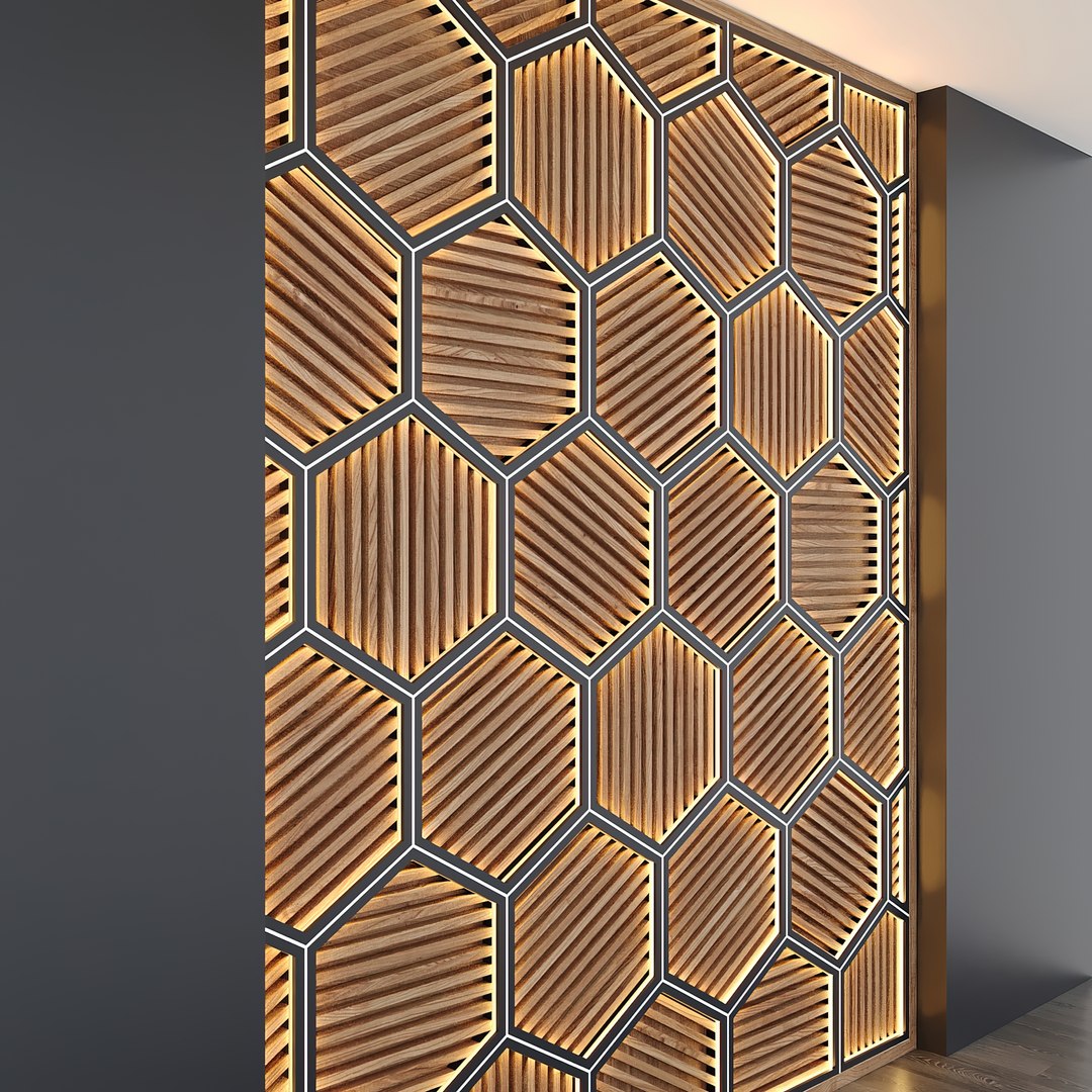 3D 3D Wood Panels 2 - TurboSquid 1908570