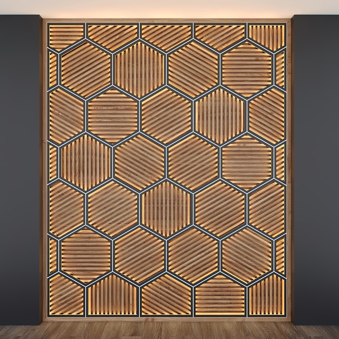 3D 3D Wood Panels 2 - TurboSquid 1908570