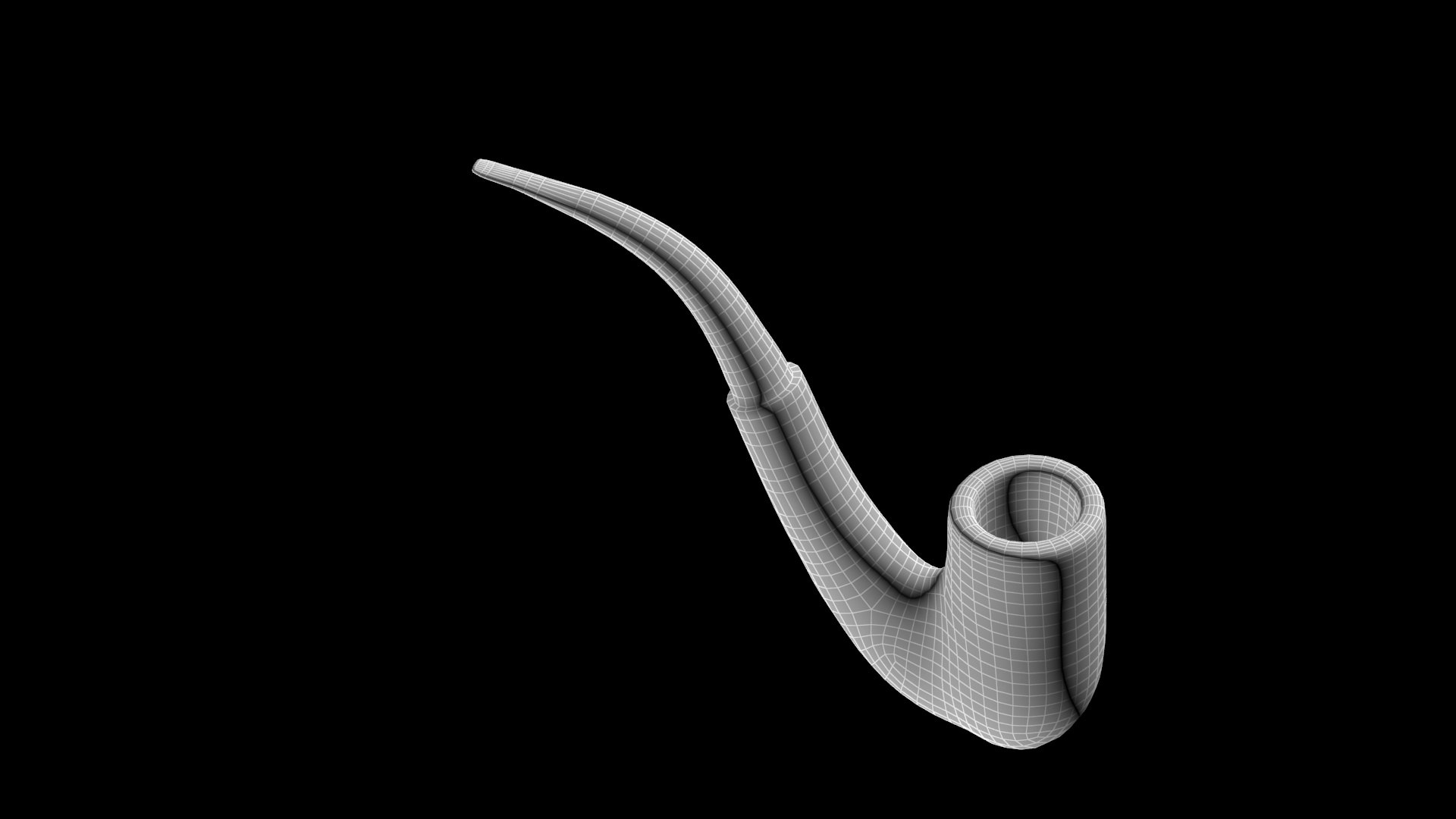 Smoking Pipe 3d Model