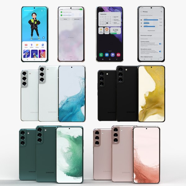 modelo 3d Samsung Galaxy S22 y S22 más - TurboSquid 1972199