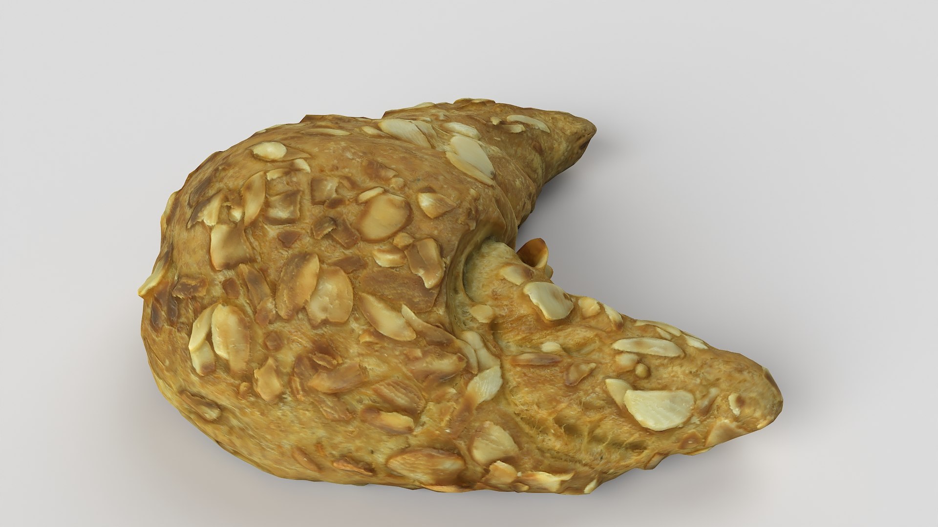 3D Nut Croissant Model - TurboSquid 1926034