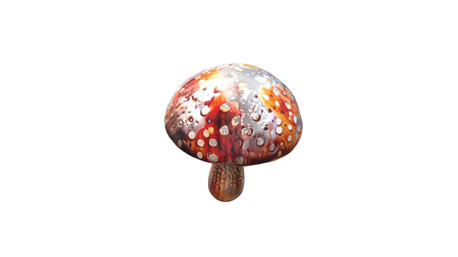 Mushroom 3D Model - TurboSquid 2138454
