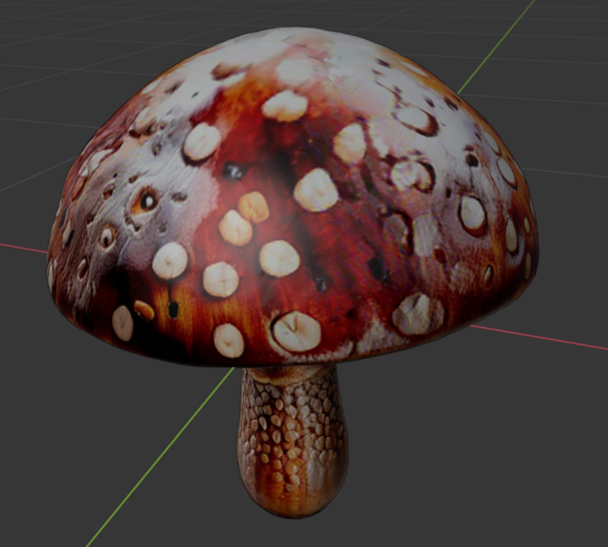 Mushroom 3D Model - TurboSquid 2138454