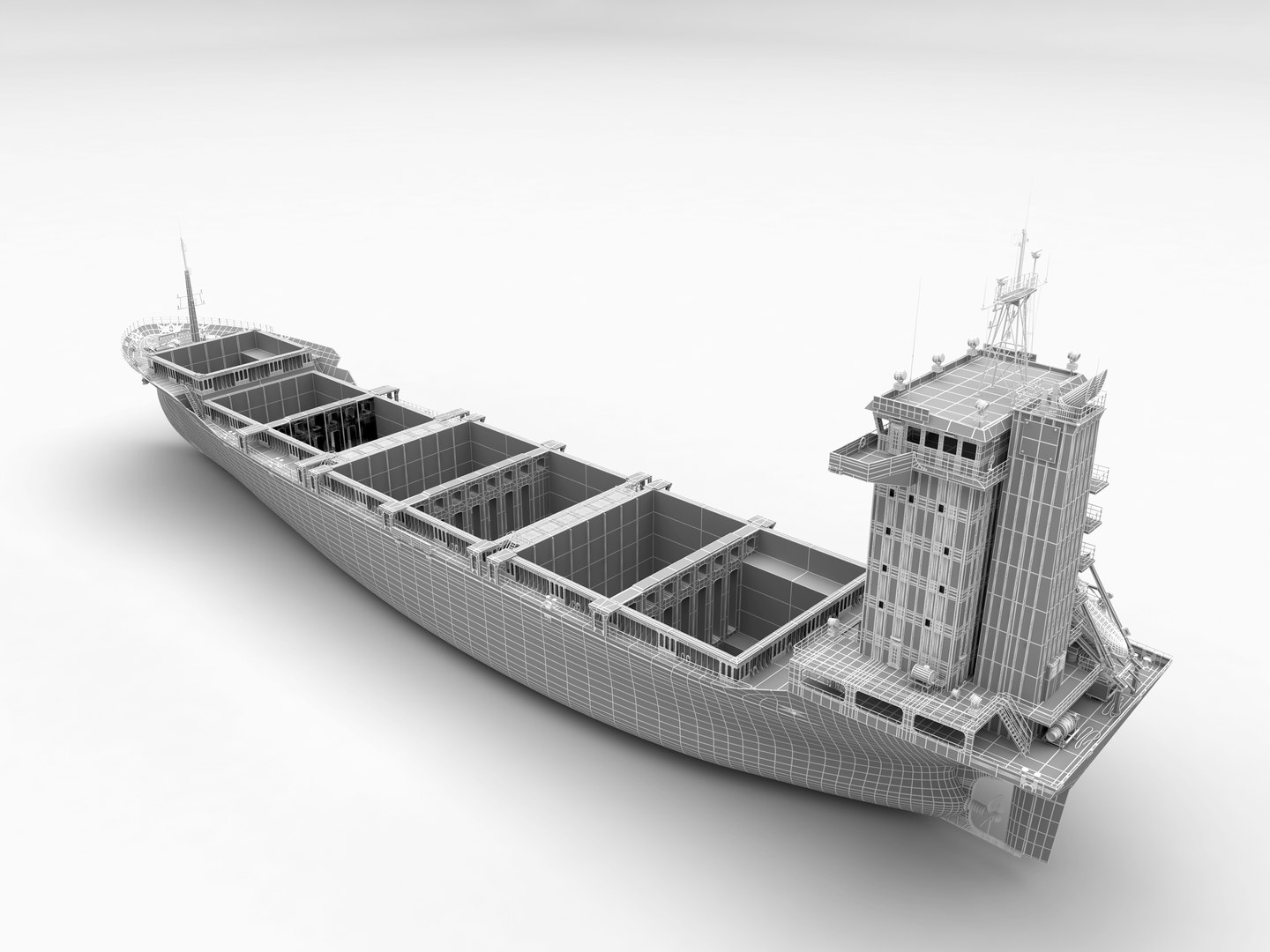 3D Container Feeder 800 Model - TurboSquid 1809355