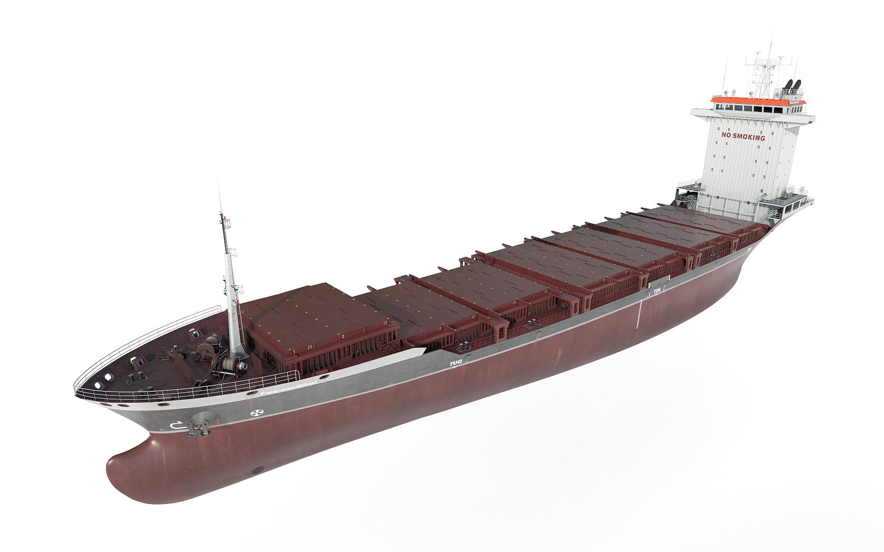 3D Container Feeder 800 Model - TurboSquid 1809355