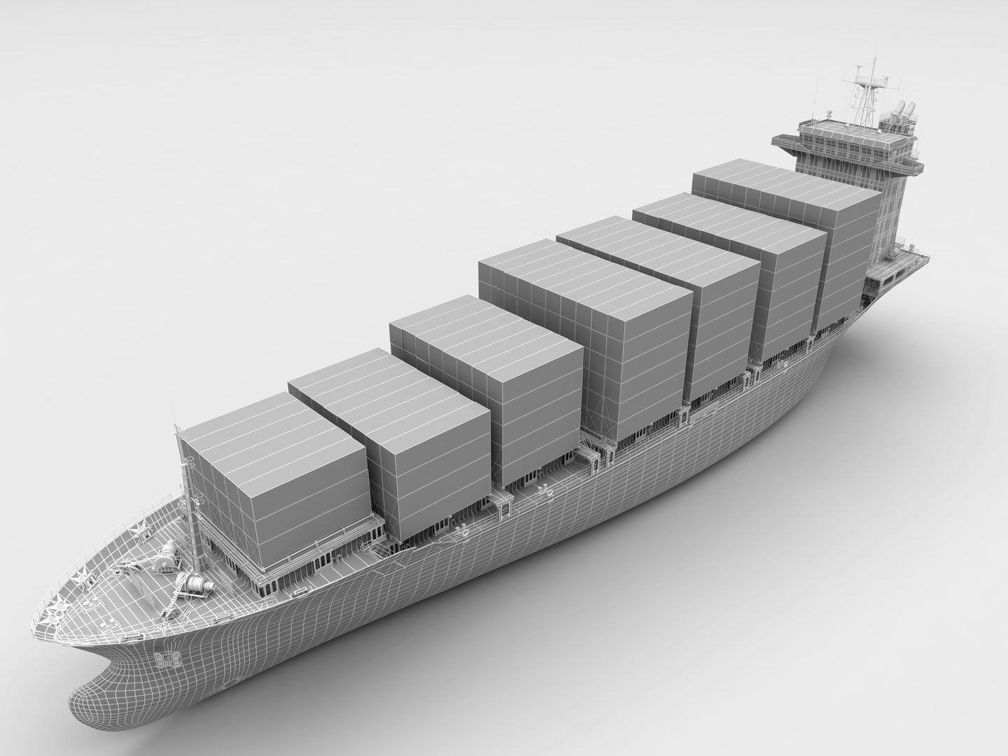 3D Container Feeder 800 model - TurboSquid 1809355