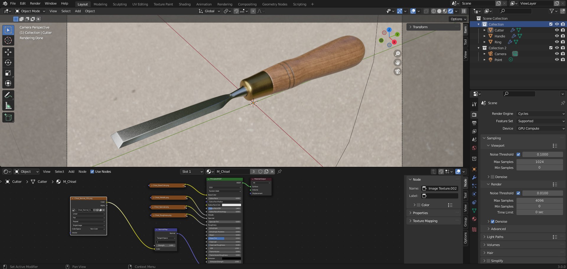 3D Model Chisel - TurboSquid 1977438